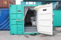 China Waterfront Park 20GP Prefab Shipping Container Toilets for sale