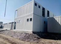 China 20 FT Prefabricated Composite Container Office Complex Building Custom Color Insulation for sale
