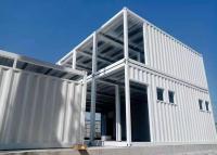 China 20 FT Prefabricated Composite Container Office Complex Building Custom Color Insulation for sale