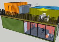 China 40gp Multifunctional Modular Shipping Container House Prefabricated Combined for sale