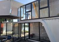 China Tempered Glass Window 20ft Prefabricated Container Fast Construction for sale