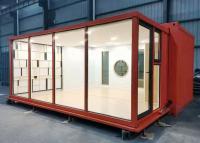 China 20FT Residential Prefab Container House With Tempered Bulletproof Window for sale