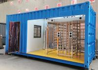 China Galvanized 20ft Gatepost Portable Office Container Customizable Modular Building for sale