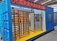 China Galvanized 20ft Gatepost Portable Office Container Customizable Modular Building for sale