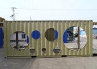 China 20GP Prefab Shipping Container House Double Sliding Minimalist Design for sale