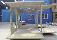 China 20GP Prefab Shipping Container House Double Sliding Minimalist Design for sale