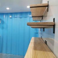 China 10 FT Customized Tiny Shipping Container House Mobile Retail Store 2991x2438x2591 mm for sale