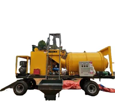 China Asphalt Mixer Mobile Bitumen Concrete Mixer Machine for sale