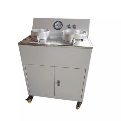 China Laboratory Dewatering Machinery Small Disc Vacuum Filter with Two Disks for sale