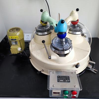 China Three Head Sample Grinder XPM-Φ120×3 for Dry Grinding Laboratory 220rpm for sale