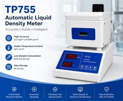 China Automatic Digital Density Meter TP755 for Petroleum, Chemical and Laboratory Applications for sale