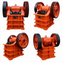 China 150mm x 750mm Laboratory Rock Crusher Double Toggle Jaw Crusher 15kw for sale