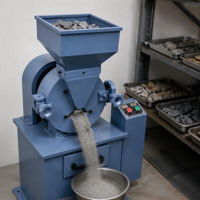 China High Efficiency Φ200 Disc Pulverizer for Geological and Metallurgical Laboratory Testing for sale