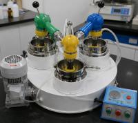 China XPM-Φ120×3 Three Head Grinding Machine Laboratory Mineral Sample Pulverizer for Ore Testing for sale