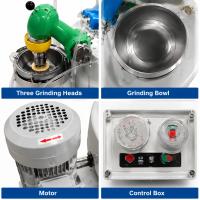 China XPM 120x3 Three Head Lab Sample Grinder 9rpm 370W for Sample Test for sale