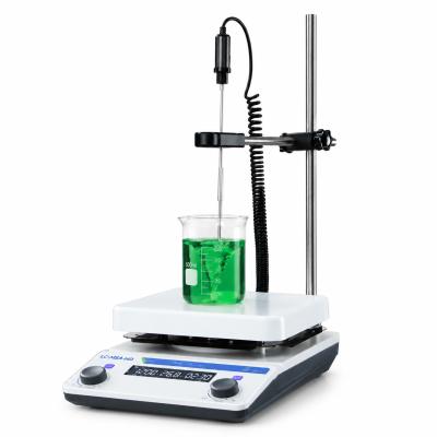 China Laboratory Magnetic Stirrer with Heating Function LCD Digital Display and Precise Temperature Control for sale
