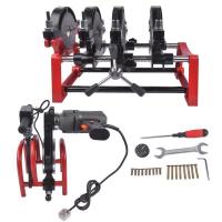 China 63-200mm PE PPR Pipe Butt Fusion Welding Machine 0-300°C Four Clamp Hot Melt Welder for sale