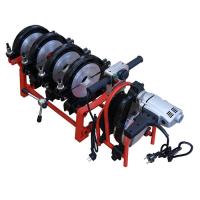 China 63-200mm PE PPR Pipe Butt Fusion Welding Machine 0-300°C Four Clamp Hot Melt Welder for sale
