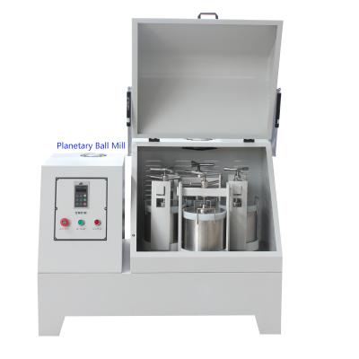 China XQM Variable Frequency Planetary Ball Mill Vacuum Jar Dry Wet Grinding 0.1 Micron Lab Mill for sale
