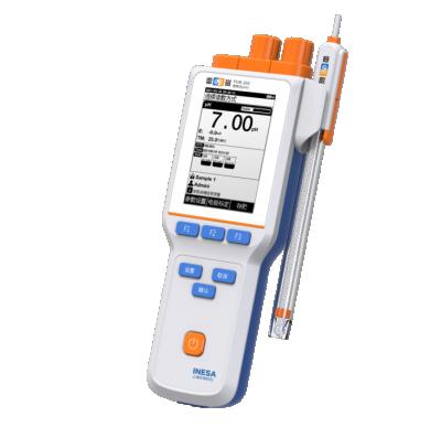 China PH310F Portable pH Meter IP65 Waterproof 5-Point Calibration -2.00-20.00pH Range USB Data Storage for sale