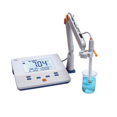 China PH200E Laboratory pH Meter 6.0 Inch LCD Display 1-3 Points Calibration -2.00-18.00pH Range IP54 for sale