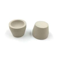 China Fire Assay Cupel Multiple Sizes 96% MgO High PbO Absorption for Gold Assay for sale