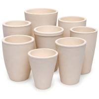 China Fire Assay Clay Crucible Custom Sizes High Alumina Semi-Automated for sale