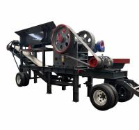 China Mobile Jaw Crusher for On-Site Crushing and Construction Waste Recycling for sale