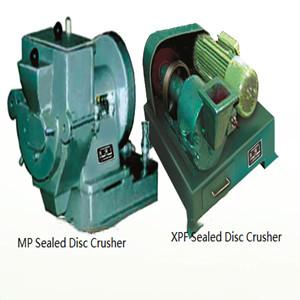 China 25kg/H Disc Vertical Laboratory Rock Crusher Machine Environmental Protection for sale