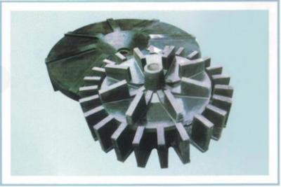 China Polyurethane Lined Flotation Machine Rotor and Stator 55 Shore A Hardness for sale