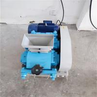 China Small 1500kg/H Laboratory Rock Crusher , Double Roller Crusher for sale