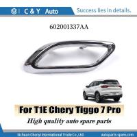 China Rear Bumper Exhaust Pipe Decorative Cover Auto Exterior Parts For Chery Tiggo 7 Pro T1E  602001337AA 602001336AA for sale