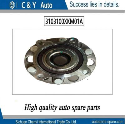 China Front Wheel Hub Bearing Assembly OEM 3103100XKM01A For Tank 300 GWM Double Row ABS Integrated for sale