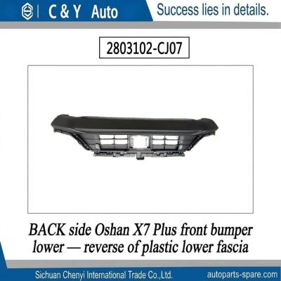 China Impact Resistant Changan Auto Parts PP Lower Front Bumper OEM 2803102-CJ07 Front Bottom Cover Unit for sale
