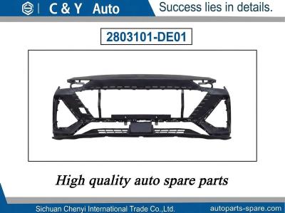 China High Toughness ABS Front Bumper Upper Cover Compatible With Matching Changan Models OE 2803101-DE01 2804101-DE01 for sale