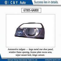 China OE 67005‑6A800 Tail Gate Bare Welded Shell For Toyota Land Cruiser Prado FJ120 2003‑2009 Spare Tire Carrier Version OE Replacement Rear Lift Gate for sale