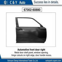 China OE 67002‑60880 Front Door Bare Welded Shell For Toyota Land Cruiser Prado OE Replacement Car Door Assembly for sale