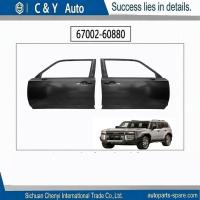 China OE 67002‑60880 Front Door Bare Welded Shell For Toyota Land Cruiser Prado OE Replacement Car Door Assembly for sale