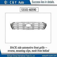 China OE 53101‑60590 Upper Radiator Grille Assembly For Toyota Land Cruiser Prado OE Replacement Front Bumper Grille for sale