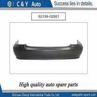 China High-impact ABS Plastic Rear Bumper Cover with Direct Bolt-on Fit and Pre-cut Openings for Toyota Corolla for sale