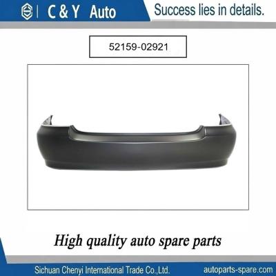 China High-impact ABS Plastic Rear Bumper Cover with Direct Bolt-on Fit and Pre-cut Openings for Toyota Corolla for sale