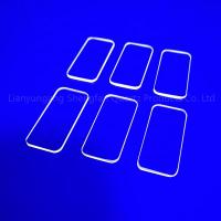 China Square Shaped Thermostable Quartz Glass Plate For Semiconductor for sale