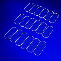 China Square Shaped Thermostable Quartz Glass Plate For Semiconductor for sale