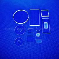 China High Transmittance Quartz Glass Plate Transparent Cutting For UV Light for sale