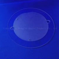 China 99.99% Laser Grooving Fused Silica Quartz Glass Window for sale