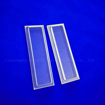 China Customized Corrosion Resistant Fused Quartz Step Plate For Experimental for sale