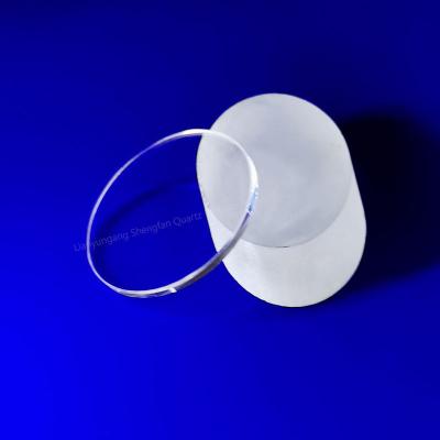 China Clear Quartz Glass Plates Polished Fused Silica Glass Sheet for sale