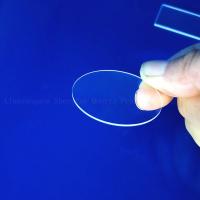 China Wholesale Customized Optical Quartz Window Fused Silica Quartz Plate for sale