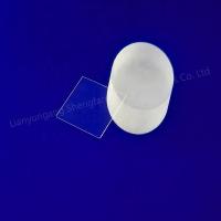 China Transparent  Clear Quartz Disc Sight Glass Sheet High Temperature Resistance for sale