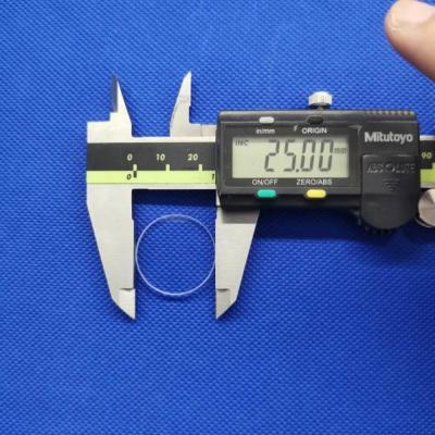 China High Temperature Resistant Quartz Glass Lens 99.99% Purity Water Proof For UVC LED for sale